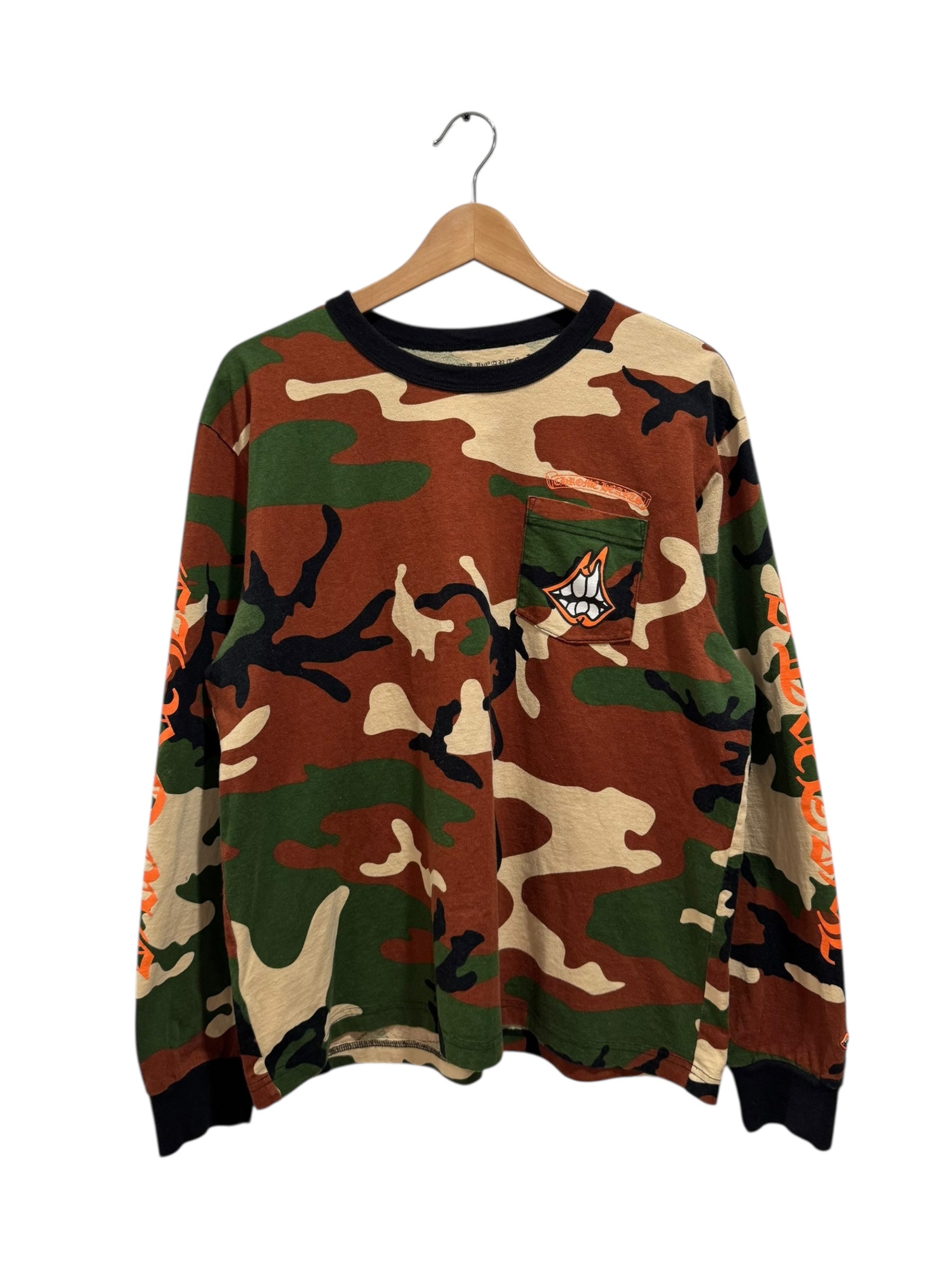 Chrome Hearts x Matty Boy Caution Long Sleeve Camo – theoppositeofclean
